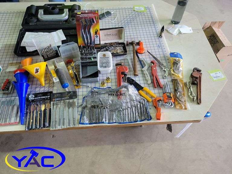 Various Misc Tools - YAC Auctions