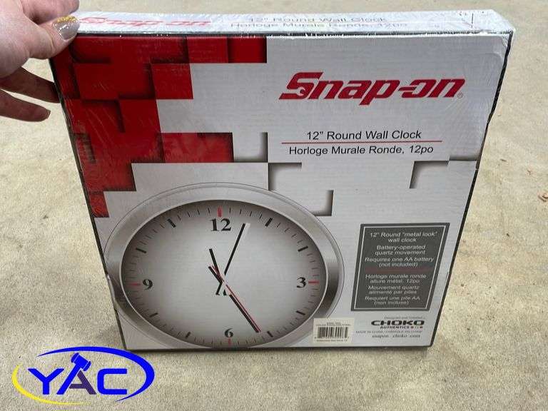 Snap On Clock - YAC Auctions