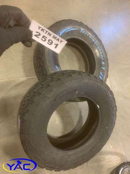 2PCS DURUN 265/70R18LT TIRE - YAC Auctions