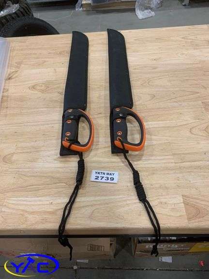 (2) 28" MACHETE KNIFE - YAC Auctions