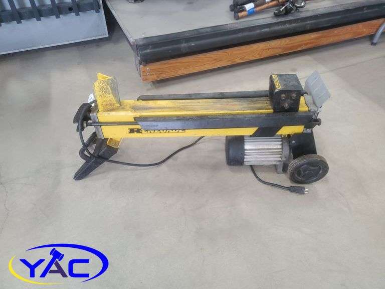 Wood Moving Cart/Log Splitter - YAC Auctions