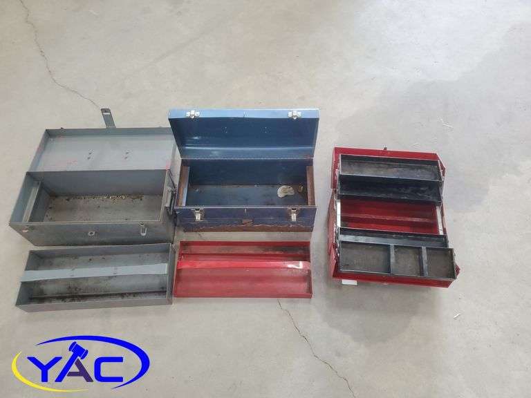 3 - Tool Boxes - YAC Auctions