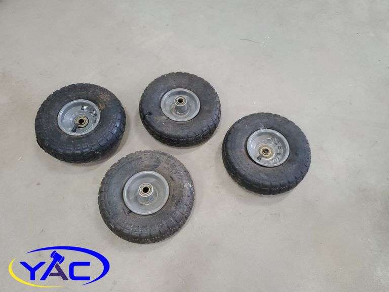 4 Small Tires & Rims - YAC Auctions