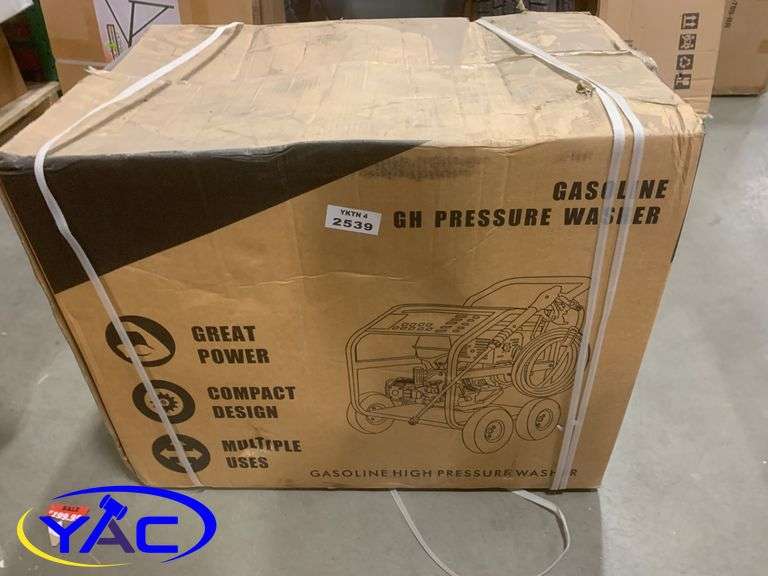 GASOLINE GH PRESSURE WASHER - YAC Auctions
