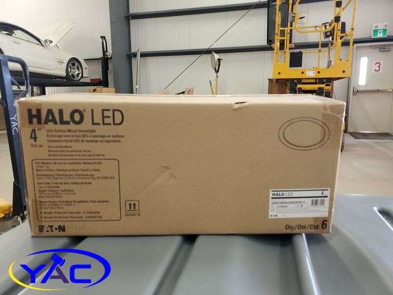 6 - 4” Halo LED Lights - YAC Auctions