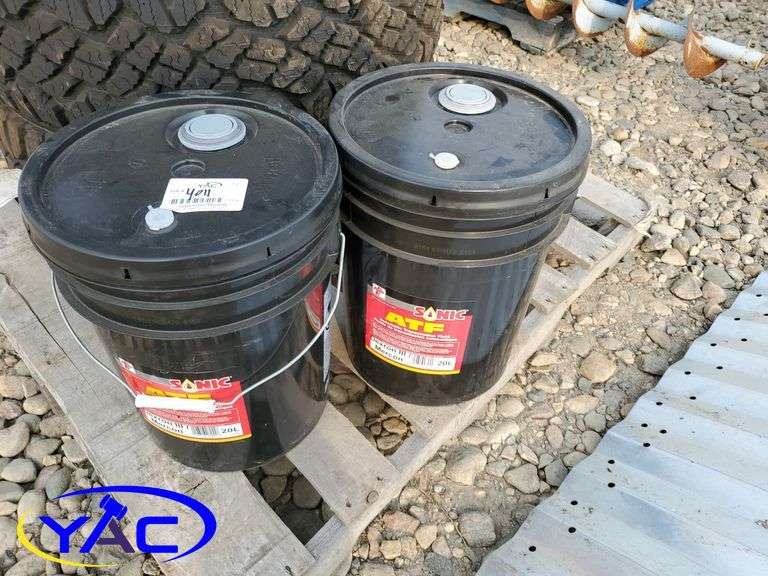 2 - 20L Pails Co-Op Sonic ATF Dexron III Mercon Automatic Transmission ...