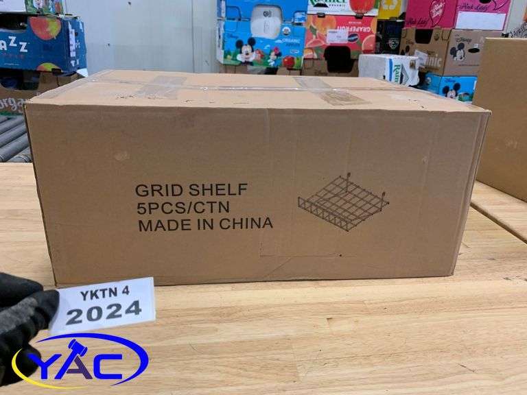 5PCS GRID SHELF - YAC Auctions