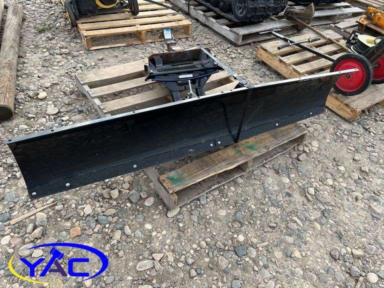 72" UTV Dual Angle Blade W/ Mounting Brackets - YAC Auctions