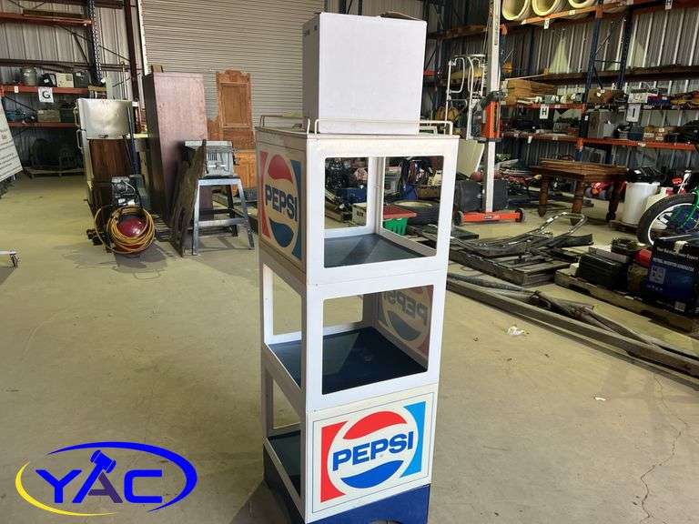 Vintage Pepsi Stand - YAC Auctions
