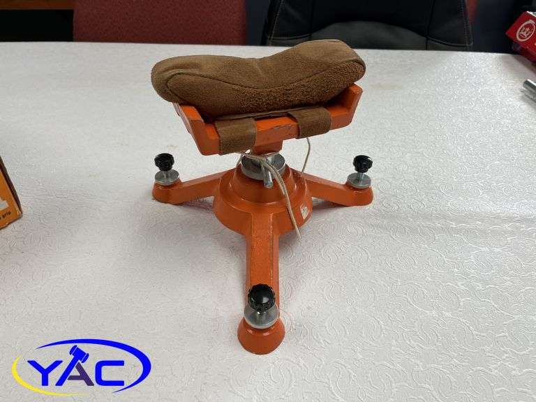 ADJUSTABLE FRONT RIFLE REST W/ BAG - YAC Auctions