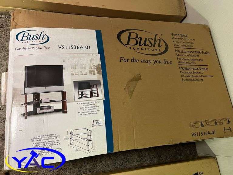 Bush TV Stand - YAC Auctions