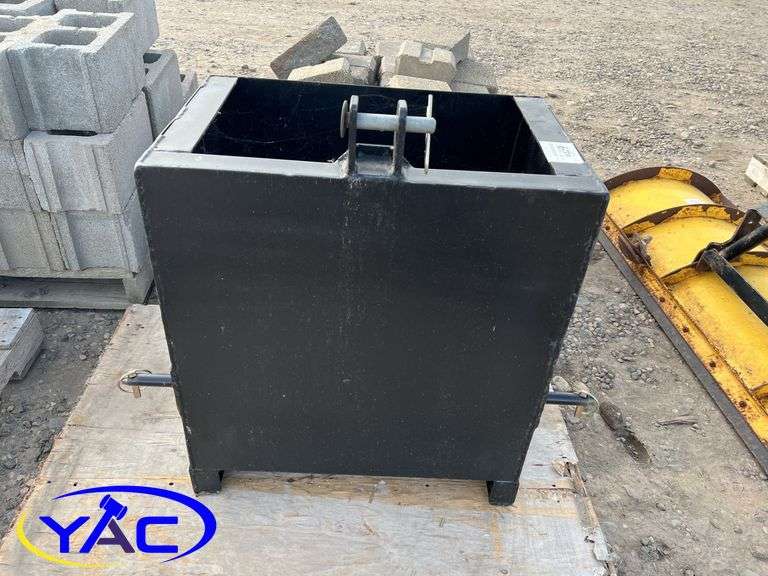 3 Point Hitch Weight Box - YAC Auctions
