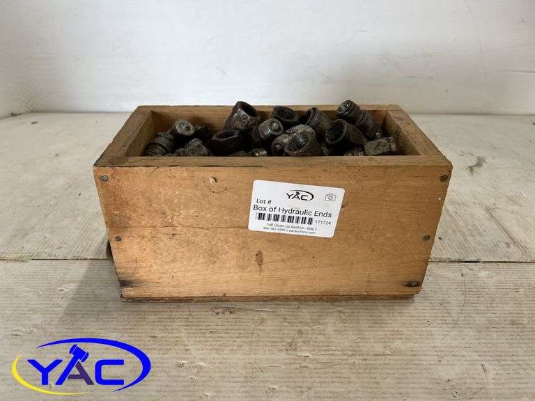 Box of Hydraulic Ends - YAC Auctions