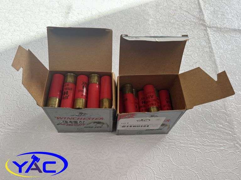 42 - WINCHESTER 12 GAU. 3" STEEL SHOT SHELLS - YAC Auctions