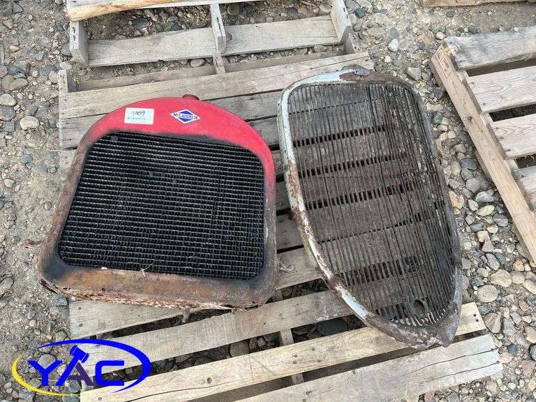 33 Ford Grill & 1920's McLaughlin Radiator - YAC Auctions