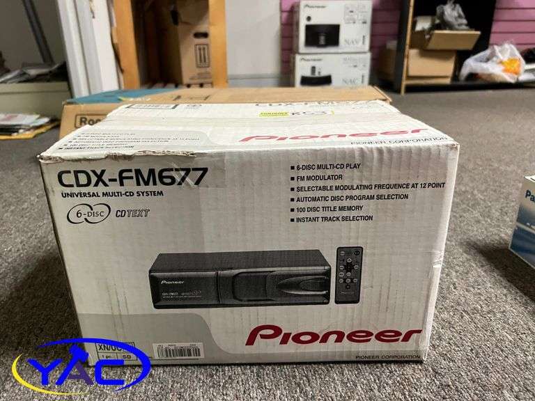 Pioneer CDX - FM677 Multi CD System - YAC Auctions