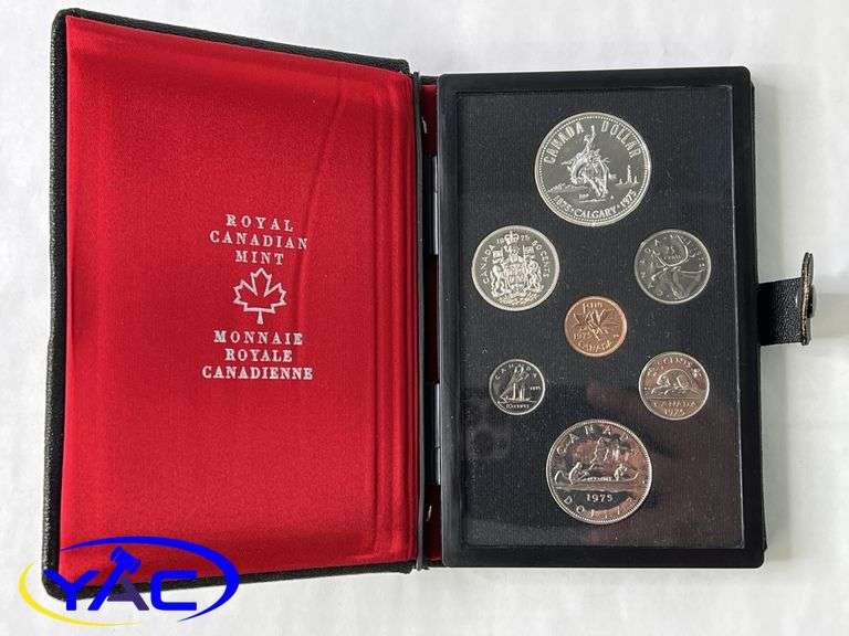 1975 Canadian Mint Specimen Set - YAC Auctions