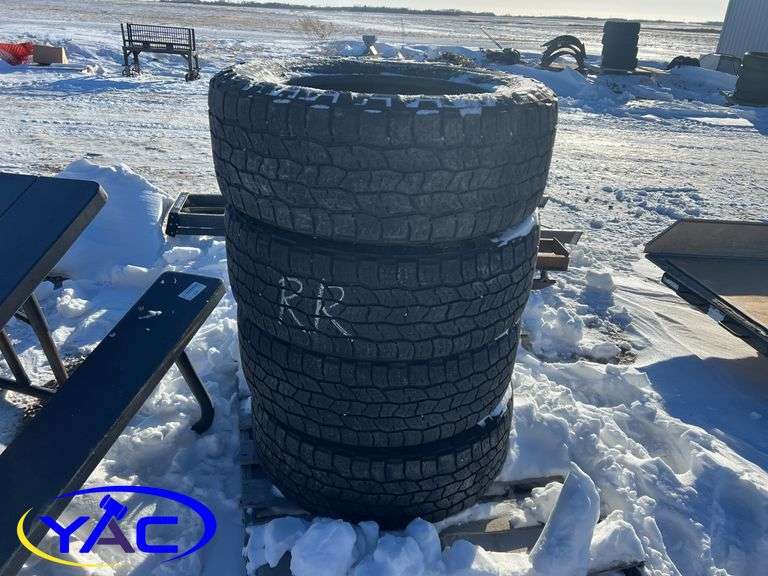 4- Cooper Discovery AT4 275/55R20 Tires Load Range E - YAC Auctions