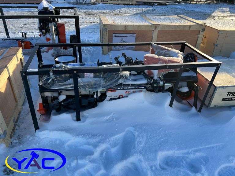 Rotary Tiller 3 Point Hitch 64'' - TMG-RT165 - YAC Auctions