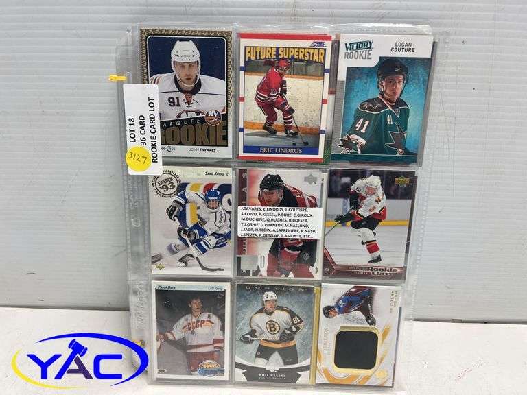 36 - Rookie Cards - YAC Auctions