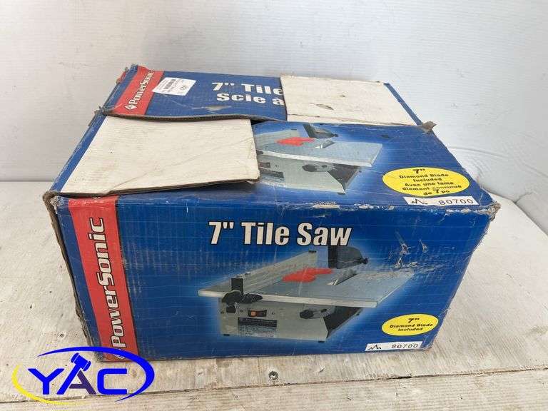 Pro Sonic 7" Wet Saw - YAC Auctions