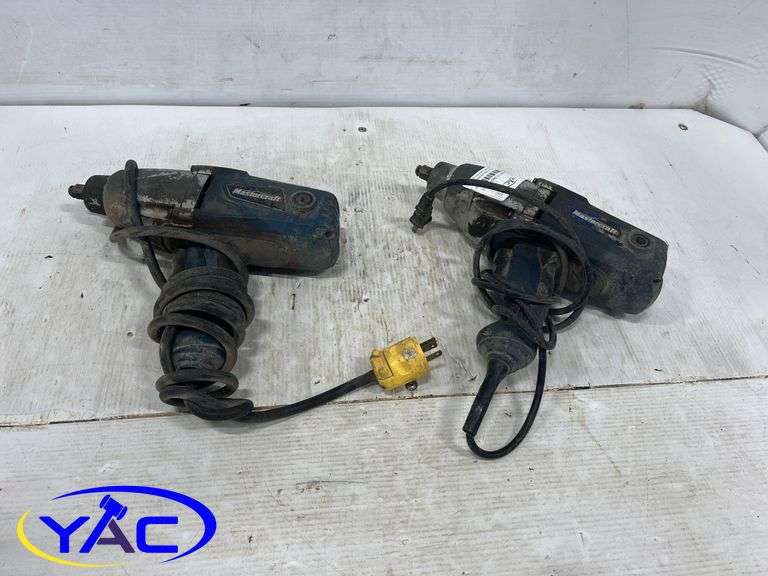 2 - Mastercraft 1/2" Electric Impacts - YAC Auctions