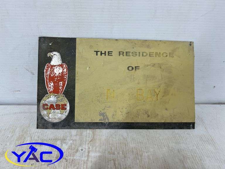 Case Sign - YAC Auctions