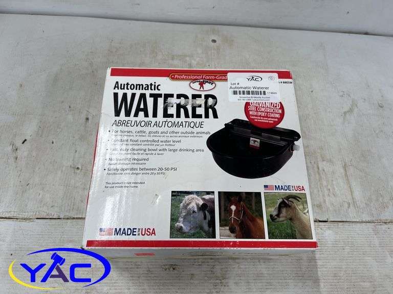 Automatic Waterer - YAC Auctions