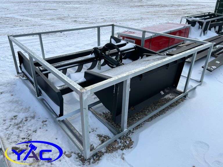 71" Skid Steer Box Grader - YAC Auctions