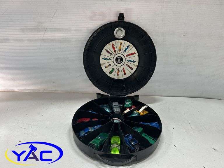 Vintage Redline Case W/ 12 Redline Hot Wheels - YAC Auctions