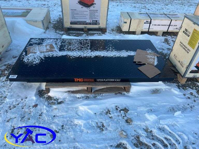 Floor Scale 10 Ton (Box A & B) - TMG-FS10 - YAC Auctions
