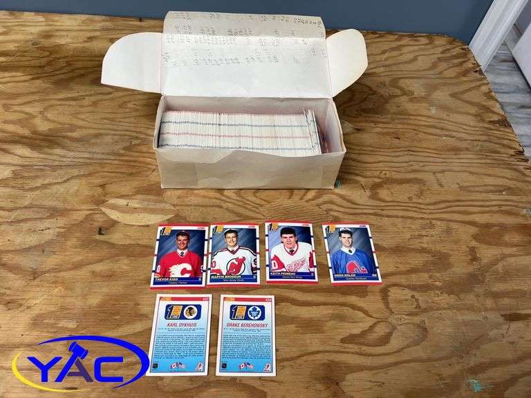 1990 Score NHL Hockey Cards Complete Set Cards 1-439 - YAC Auctions
