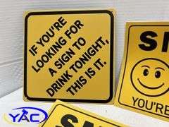 Assorted Signs - YAC Auctions