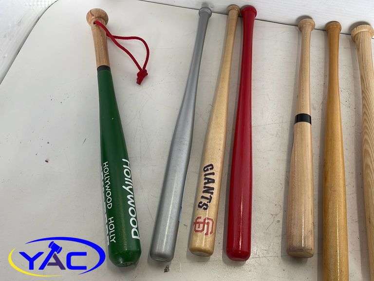 8 - Mini Baseball Bats - YAC Auctions
