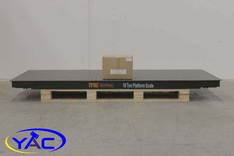1 - Floor scale 10 ton(Box A & B) TMG-FS10 - YAC Auctions