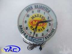 Massey Harris Ferguson Clock - See description - YAC Auctions