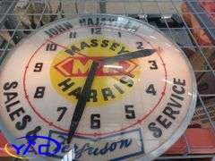 Massey Harris Ferguson Clock - See description - YAC Auctions