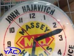 Massey Harris Ferguson Clock - See description - YAC Auctions