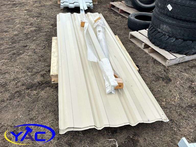 Beige Metal Sheeting - YAC Auctions