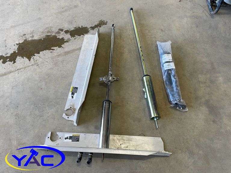 2 - Pogo Sticks W/ Mounting Brackets For Back Of Semi - YAC Auctions
