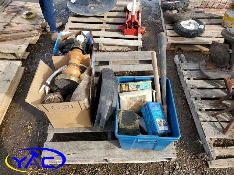 3 - Boxes Of Misc. Items - YAC Auctions