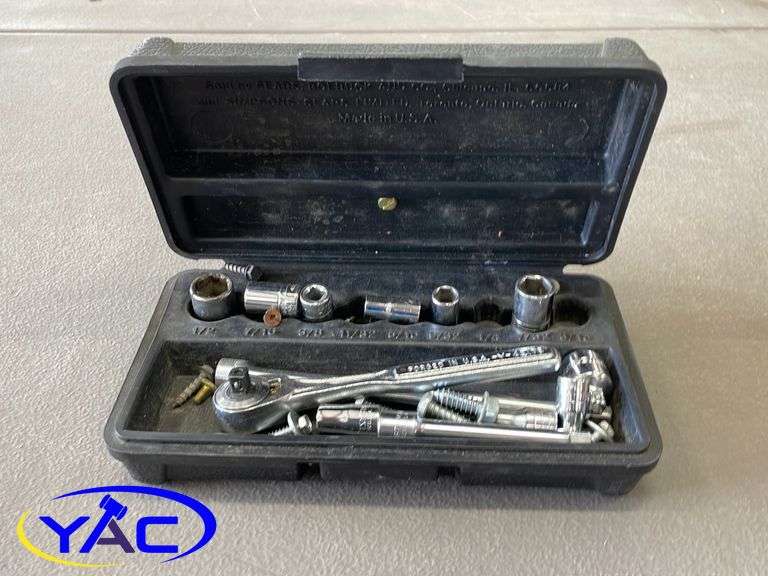 1/4" Sears Socket Set - YAC Auctions