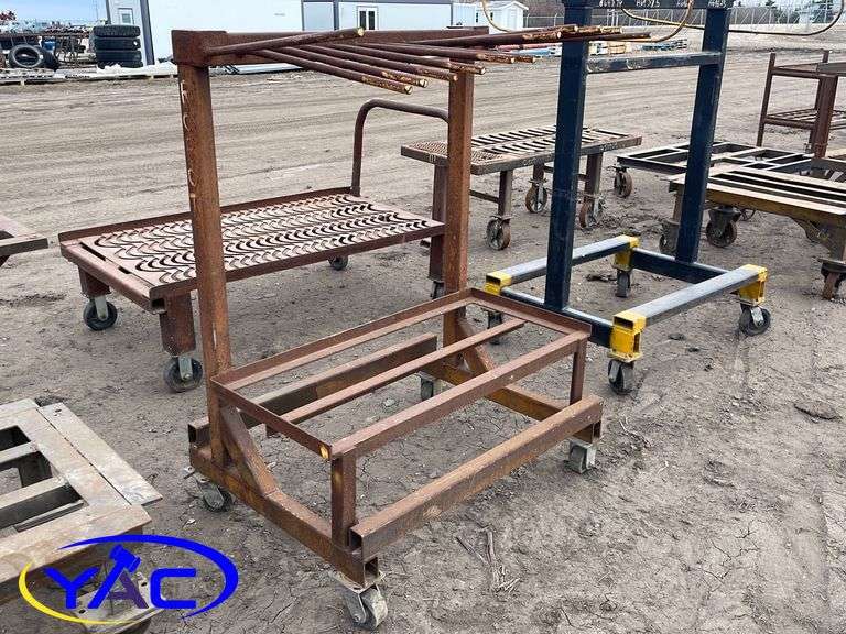 Welding Table 44" X 29" X 57.5" - YAC Auctions