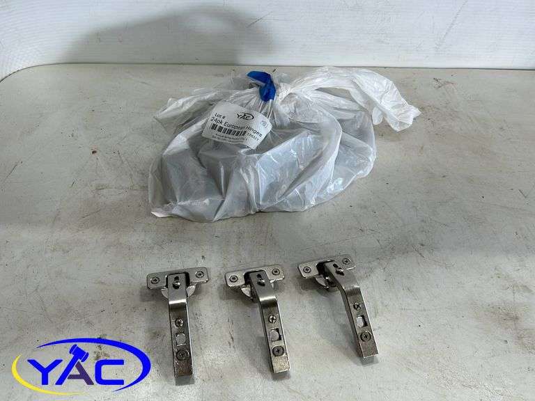 24pk European Hinges - YAC Auctions