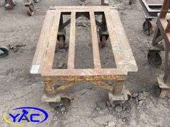 Welding Table 80" X 43" X19.5" - YAC Auctions