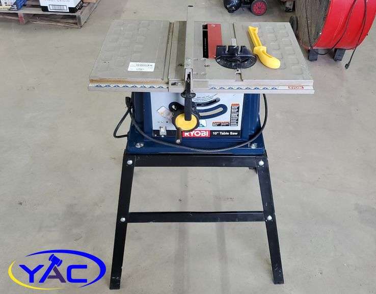 10" Table Saw On Stand - YAC Auctions