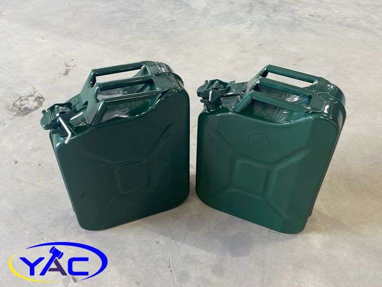 2- 20L Jerry Cans - YAC Auctions