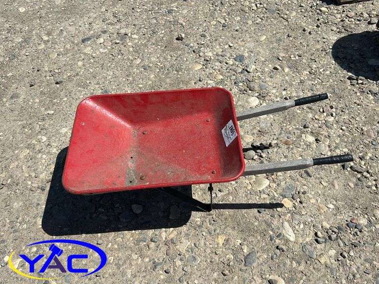 Kids Tin Wheel Barrel - YAC Auctions