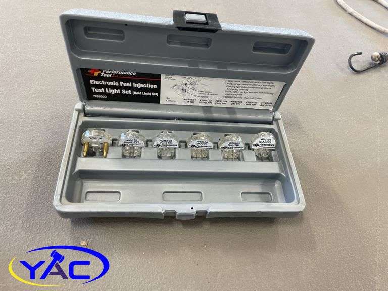 Electronic Fuel Injection Test Light Set 6 Pc - YAC Auctions