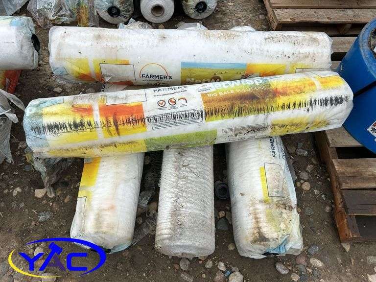 5- Rolls Of Net Wrap - YAC Auctions